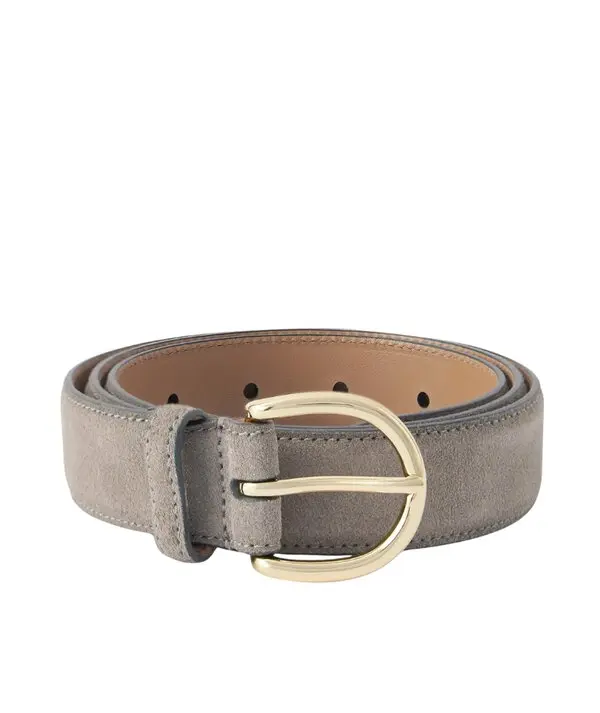MORJAS Suede Belt - Brown
