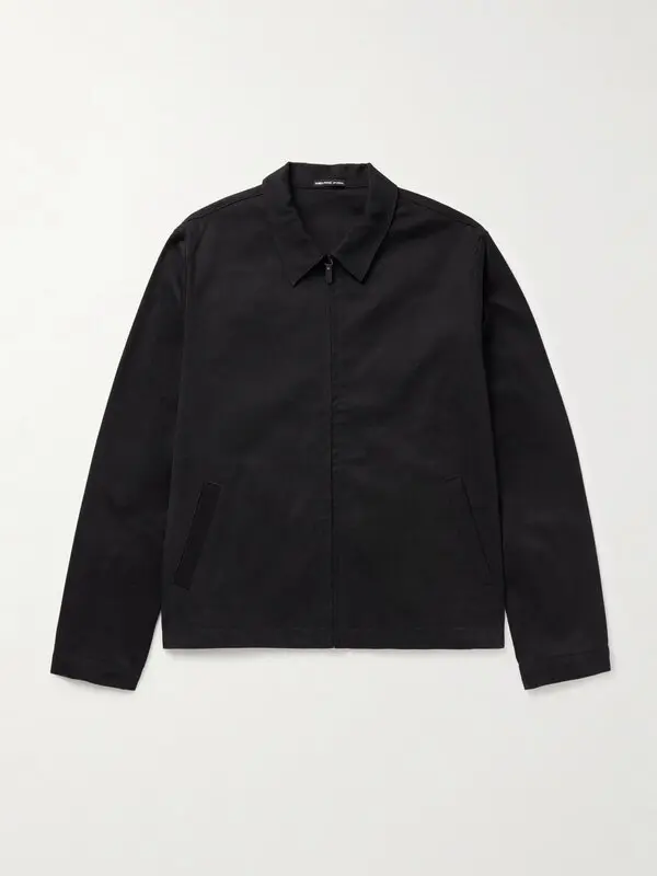 JAMES PERSE Cotton-blend Twill Coach Jacket