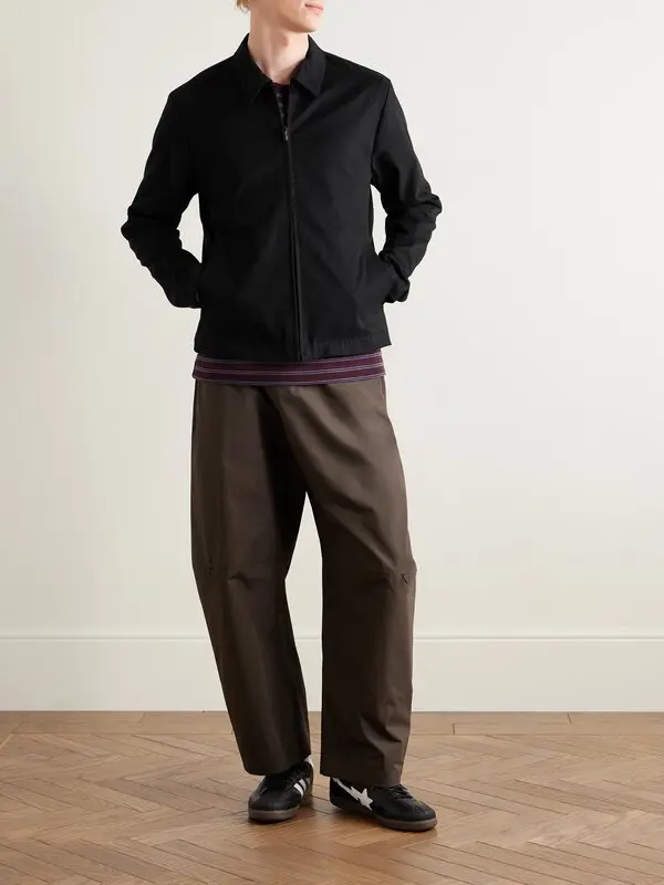 JAMES PERSE Cotton-blend Twill Coach Jacket