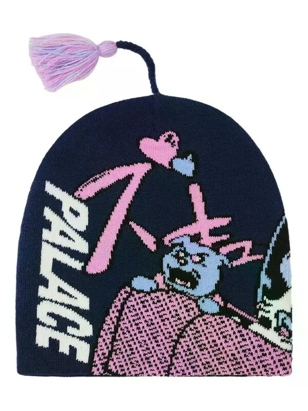 PALACE Rear View Beanie - Blue