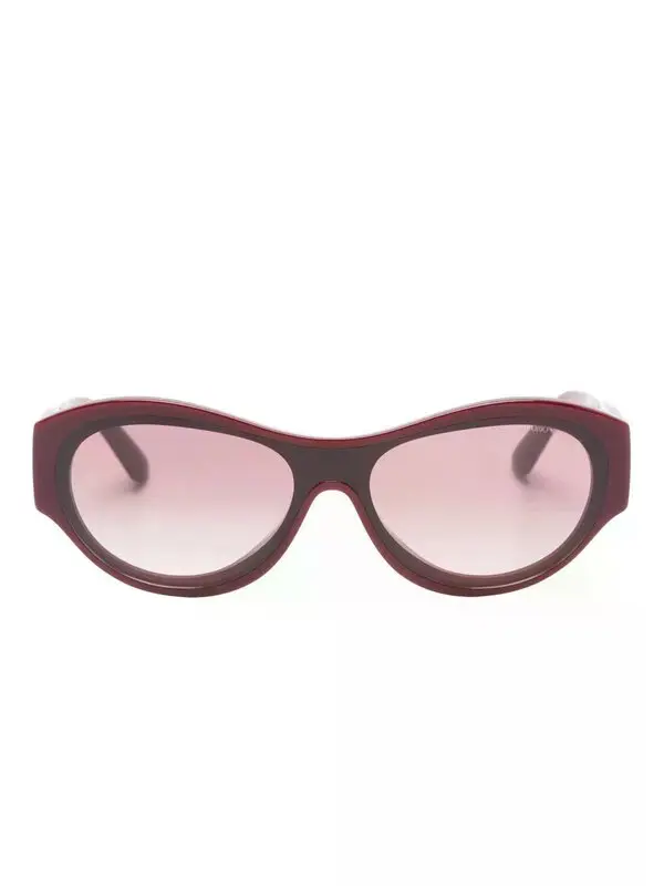 Emporio Armani Geometric Frame Sunglasses