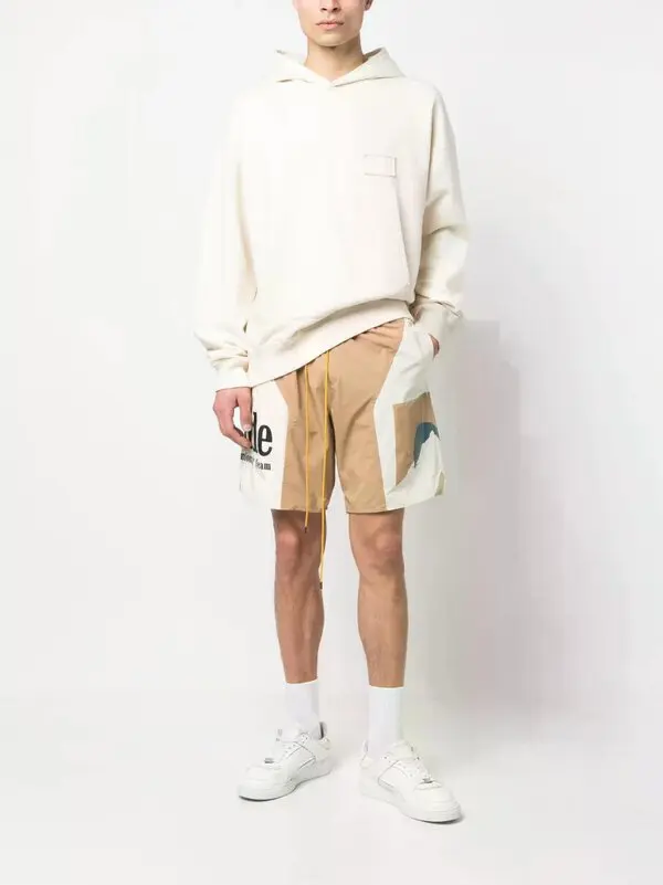 Rhude Logo-print Track Shorts