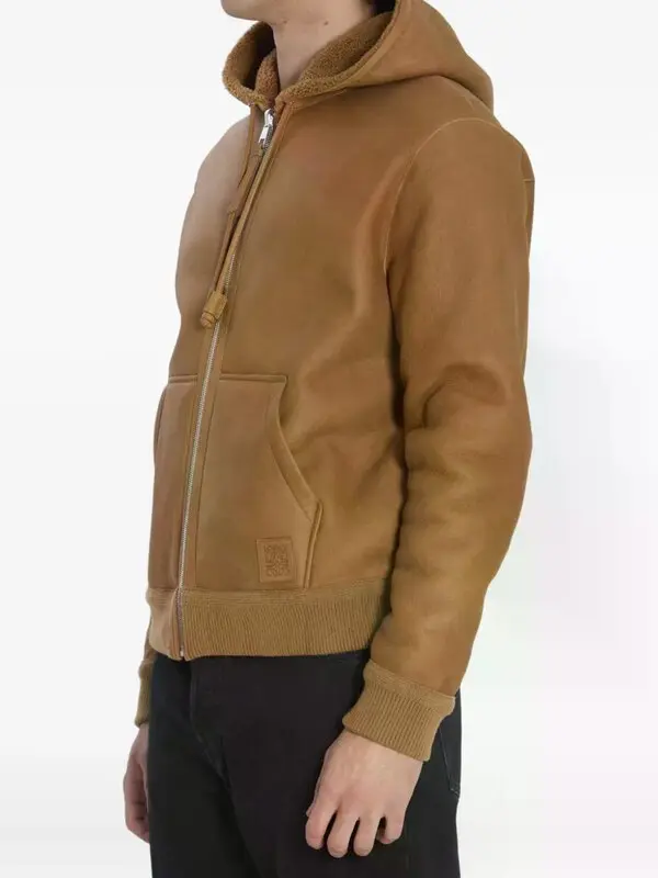 Loewe Hooded Reversible Jacket - Neutrals