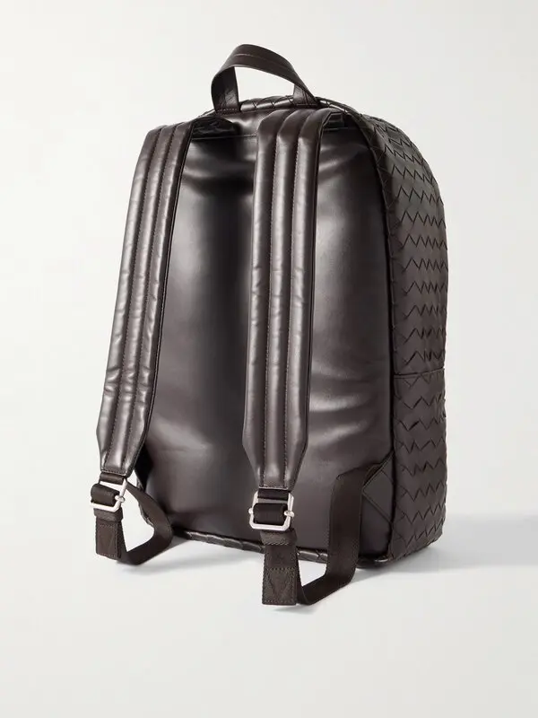 Bottega Veneta Intrecciato Leather Backpack
