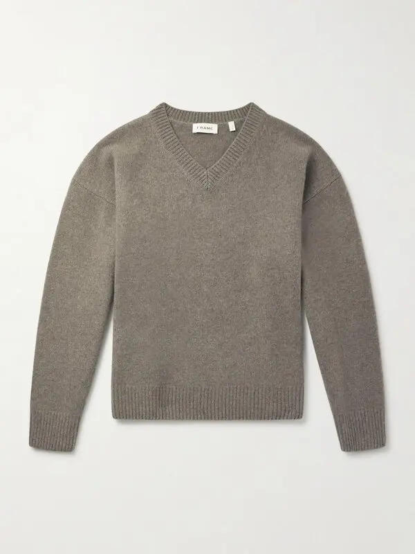 FRAME Cashmere V-neck Sweater