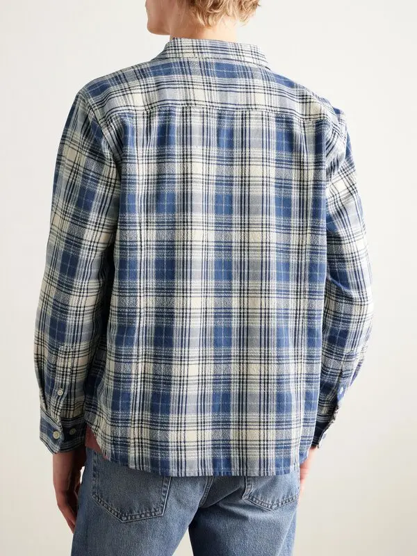 CORRIDOR Equinox Checked Cotton Shirt