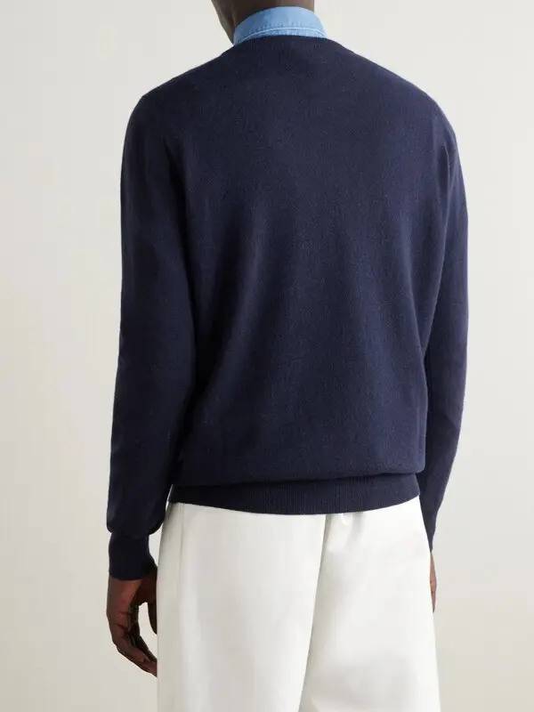 GHIAIA Crewneck Sweater - Blue
