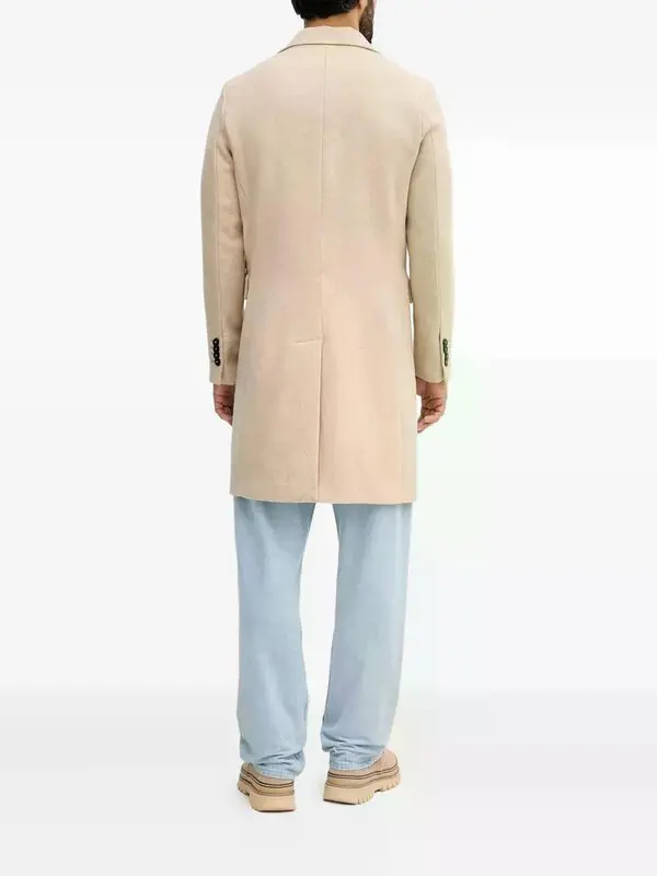 BENETTON Buttoned Chest-pocket Coat