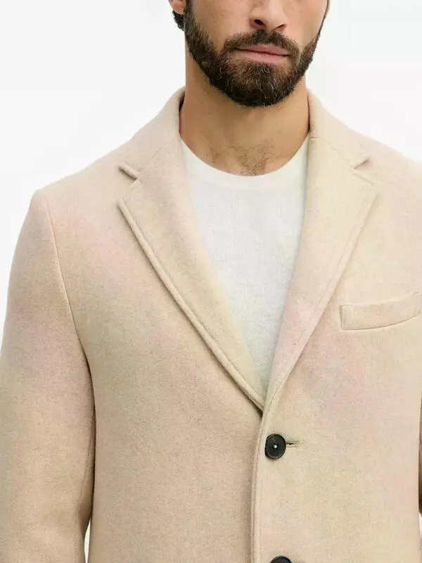 BENETTON Buttoned Chest-pocket Coat