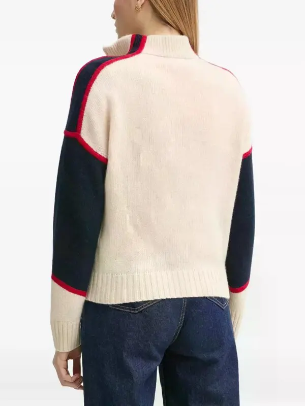 From Future Ski Graphic Zip-up Sweater