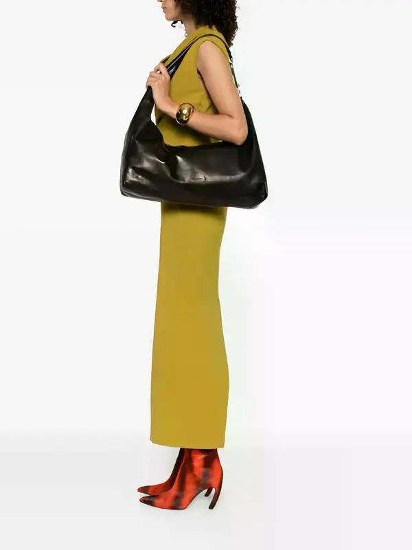 Rick Owens Gemini Leather Shoulder Bag