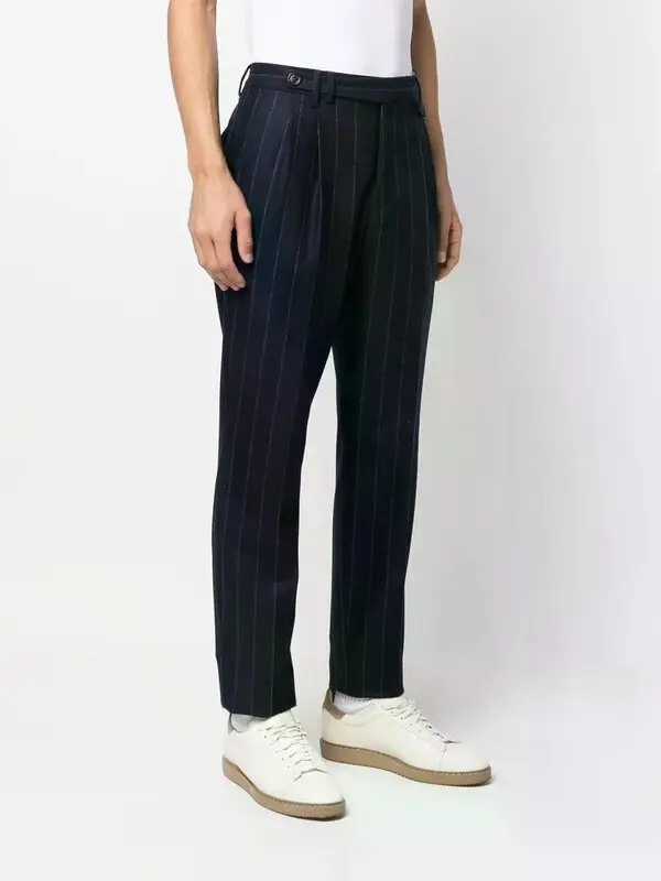 Brunello Cucinelli Pinstripe Straight-leg Trousers