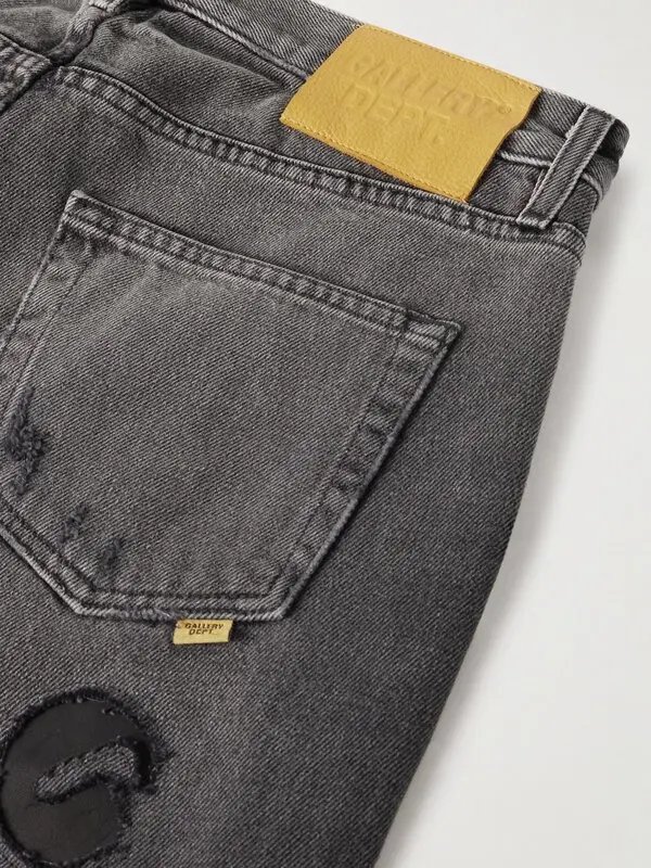GALLERY DEPT. G-time Flared Jeans With Logo Appliqués