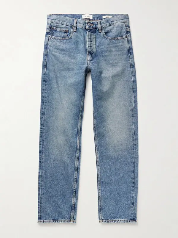 FRAME The Straight Leg Jeans - Blue