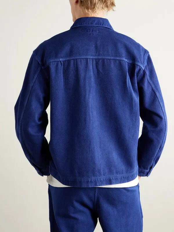 Blue Blue Japan Indigo-dyed Sashiko Cotton Jacket