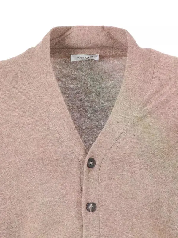 KANGRA V-neck Buttoned Cardigan