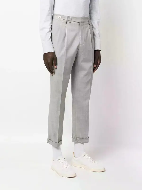 Brunello Cucinelli Cropped Tailored Trousers