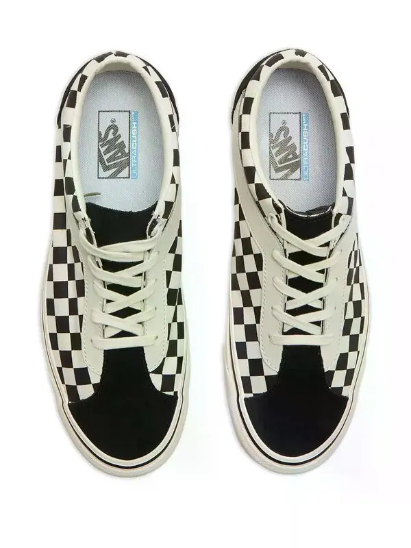 VANS Checkerboard Suede Sneakers - Black