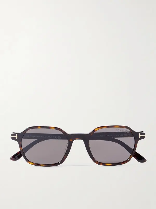 TOM FORD Joey Square-frame Sunglasses - Tortoiseshell