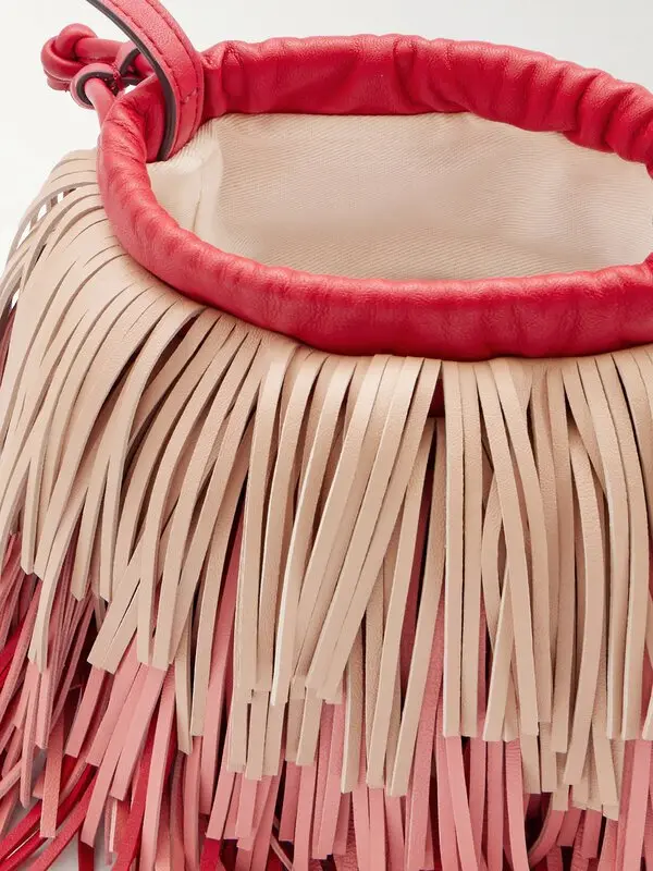 Zimmermann Fringed Leather Shoulder Bag