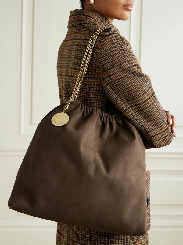 Stella McCartney The Falabella Medium Shoulder Bag - Brown