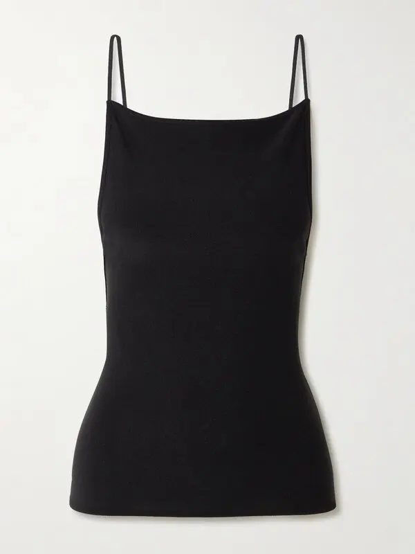 ST. AGNI Open-back Tencel Lyocell-blend Tank