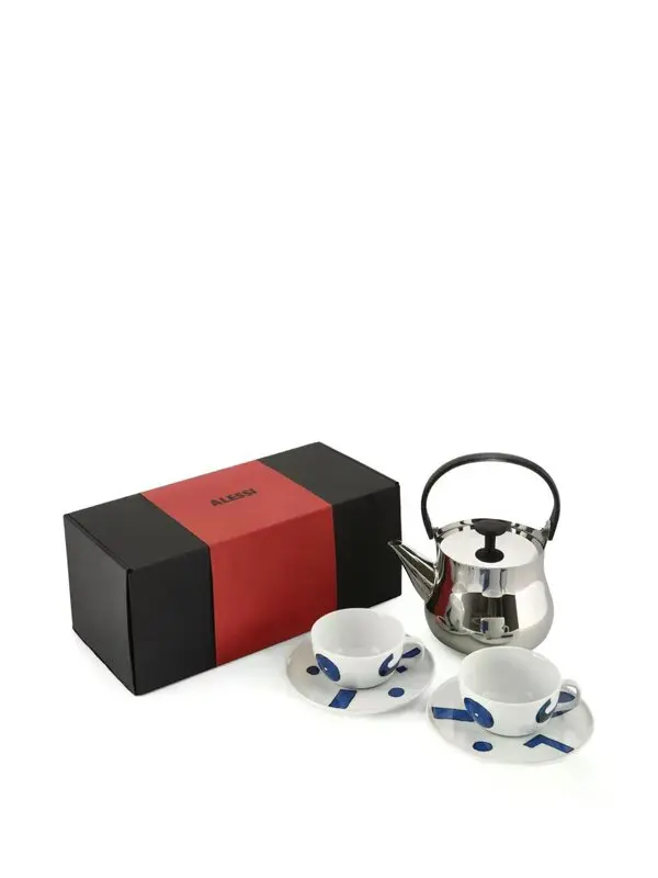 ALESSI Printed Tea Set
