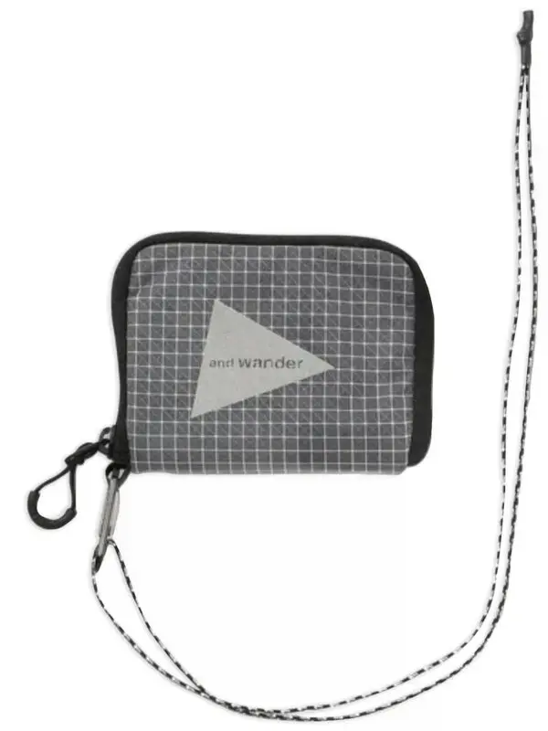 AND WANDER Ocean Rip Wallet - Grey