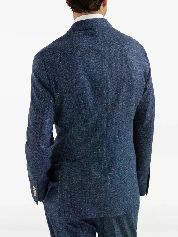 Brunello Cucinelli Buttoned Flap Pocket Blazer