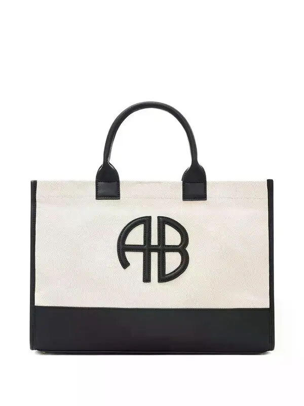 ANINE BING Lara Medium Tote Bag - Neutrals