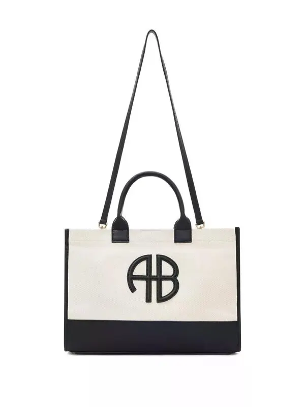 ANINE BING Lara Medium Tote Bag - Neutrals
