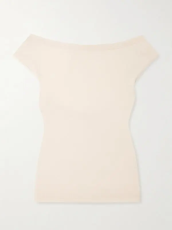 ST. AGNI Organic Cotton-jersey Top - Pink