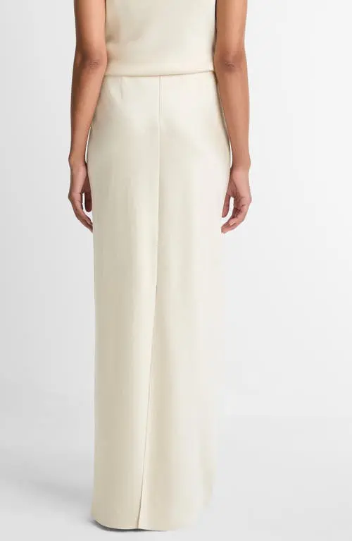 Vince Satin Bias Column Skirt