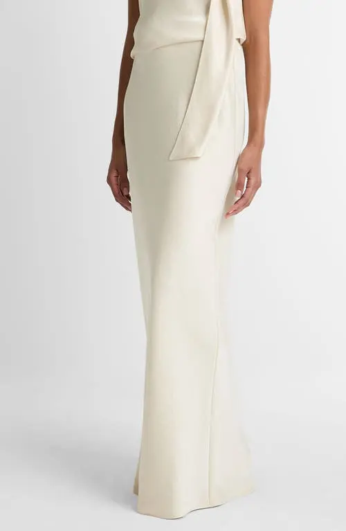 Vince Satin Bias Column Skirt