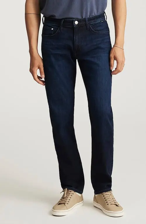 MAVI Marcus Slim Straight Leg Jeans - Deep Brushed Feather