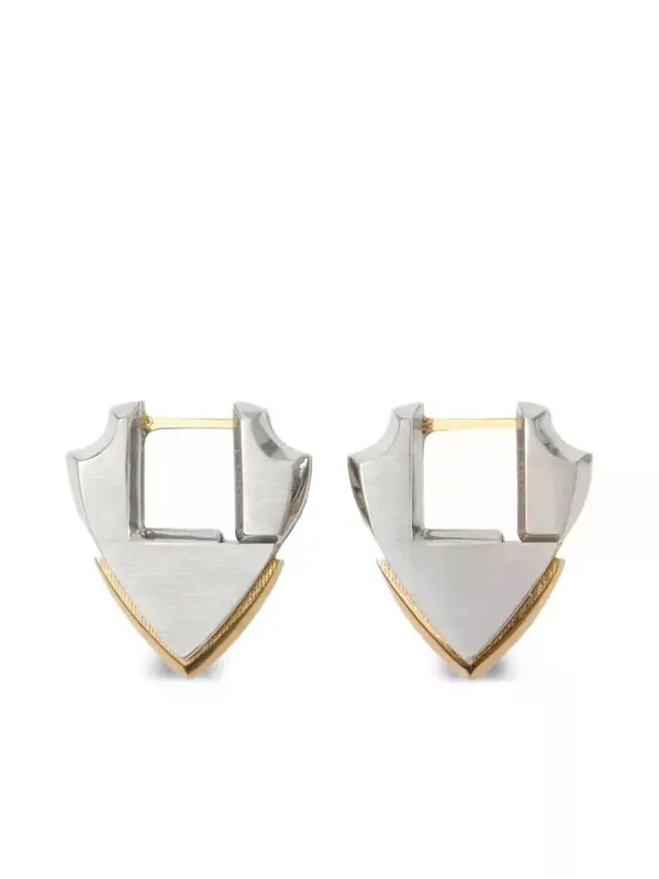 Burberry Shield-shaped Earrings