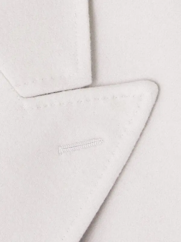 Balenciaga Hourglass Double-breasted Cashmere Blazer - Neutrals