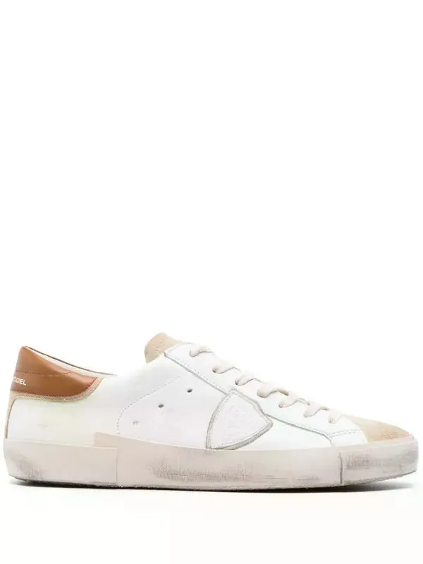 Philippe Model Paris Logo-patch Sneakers - White