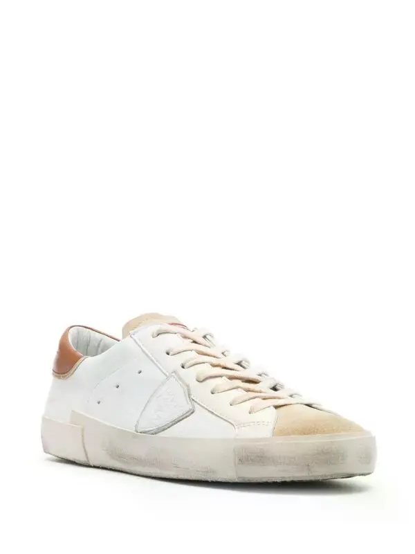 Philippe Model Paris Logo-patch Sneakers - White
