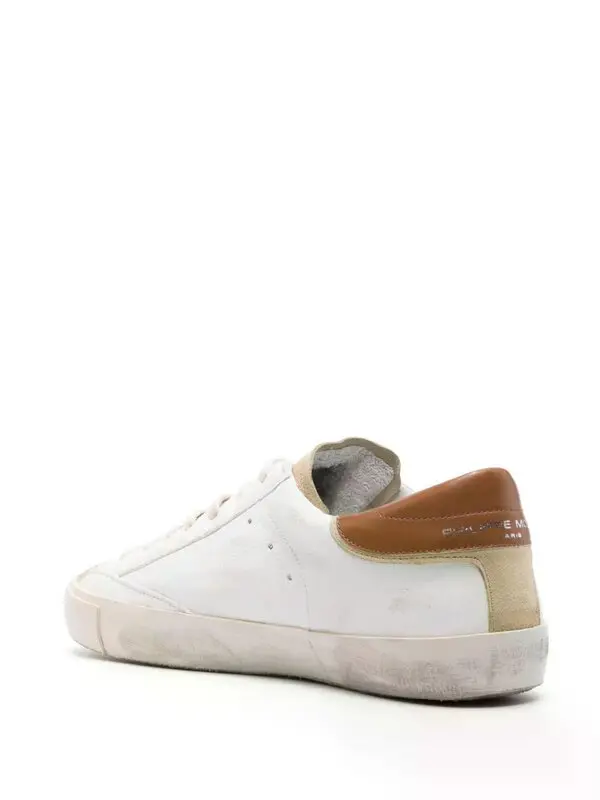Philippe Model Paris Logo-patch Sneakers - White