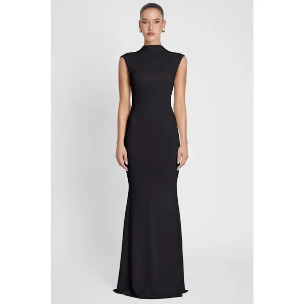 LEAU Como Cap-sleeve Maxi Dress