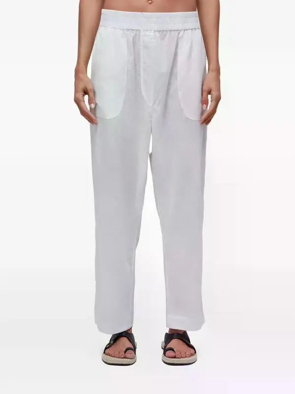 OSKLEN Eyelet-detail Drawstring Trousers