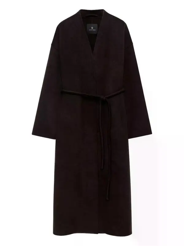 ANINE BING Hunter Overcoat - Brown