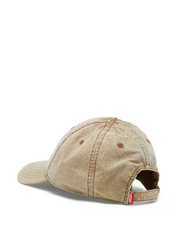 DIESEL® Logo-embroidered Baseball Cap - Neutrals