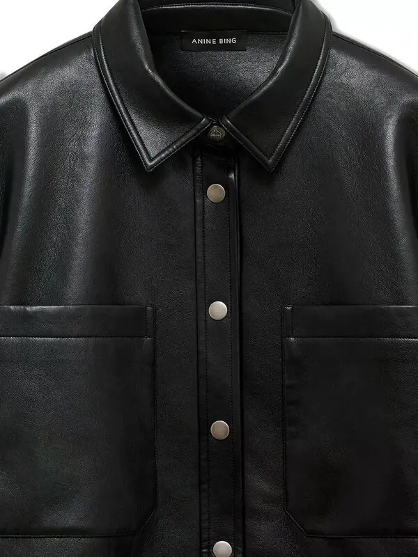 ANINE BING Dante Shirt - Black