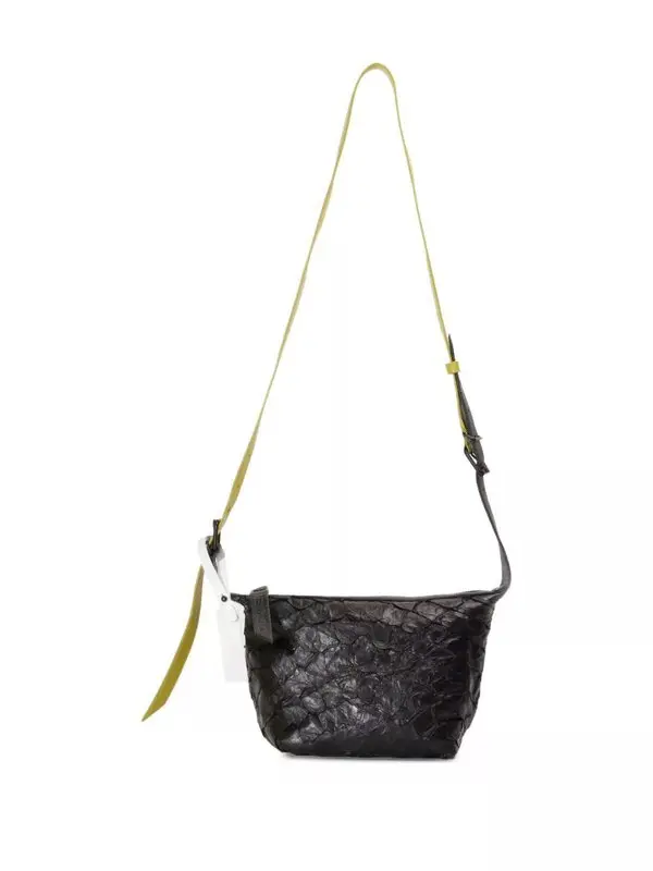 OSKLEN Crumpled Leather Shoulder Bag