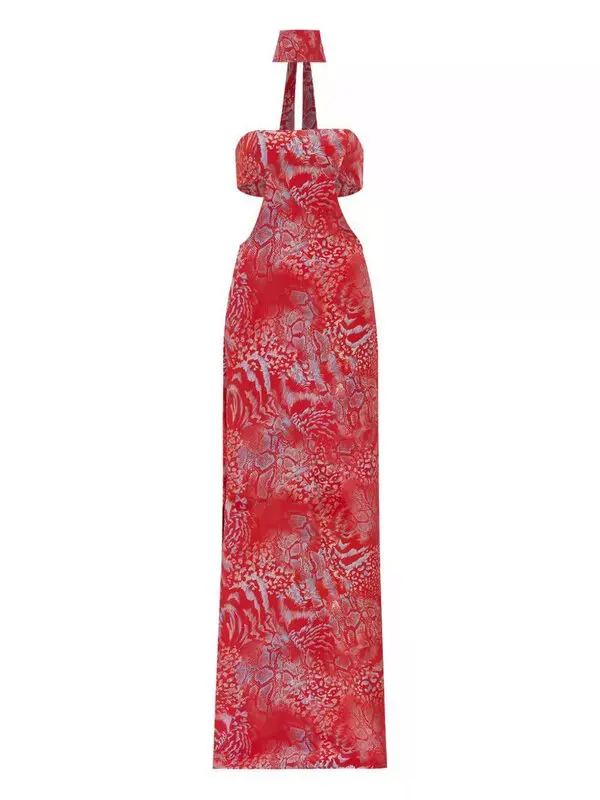MISCI Agreste Maxi Dress - Red