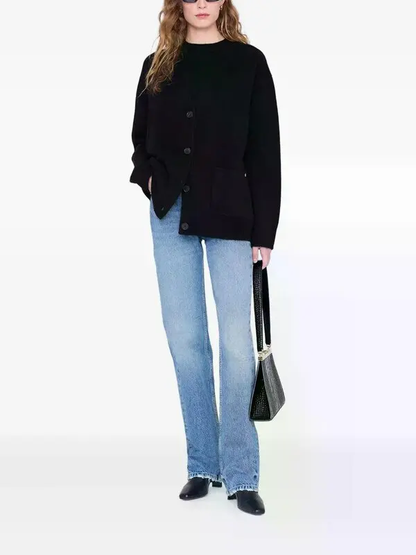 ANINE BING Jackson Cardigan - Black