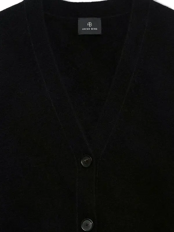 ANINE BING Jackson Cardigan - Black