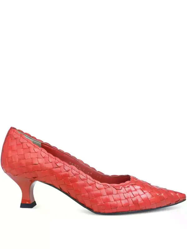 LA ROSE Carol Woven Pumps